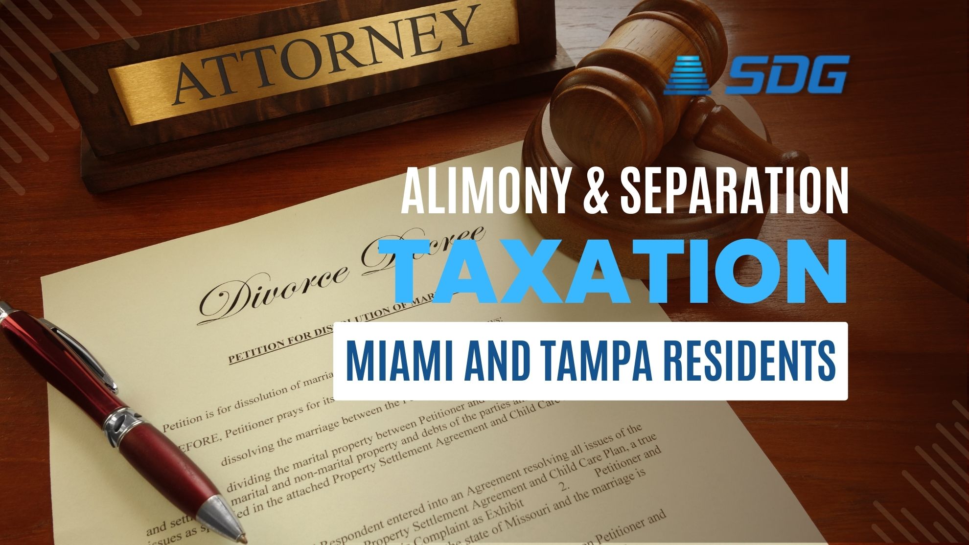 Decoding Alimony and Separation Taxation for Miami and Tampa Residents ...